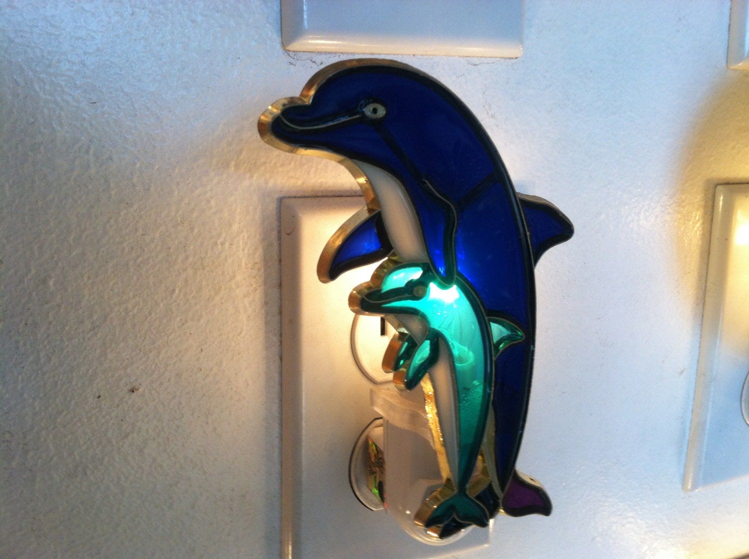 Dolphin Night Light 4 Watt On/off Switch - Etsy