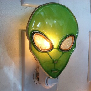 Alien Night Light 4 Watt On/off Switch - Etsy