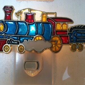 Train Night Light 4 Watt On/off Switch - Etsy