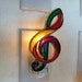 Music Note Night Light With 4 Watt On/off Switch - Etsy