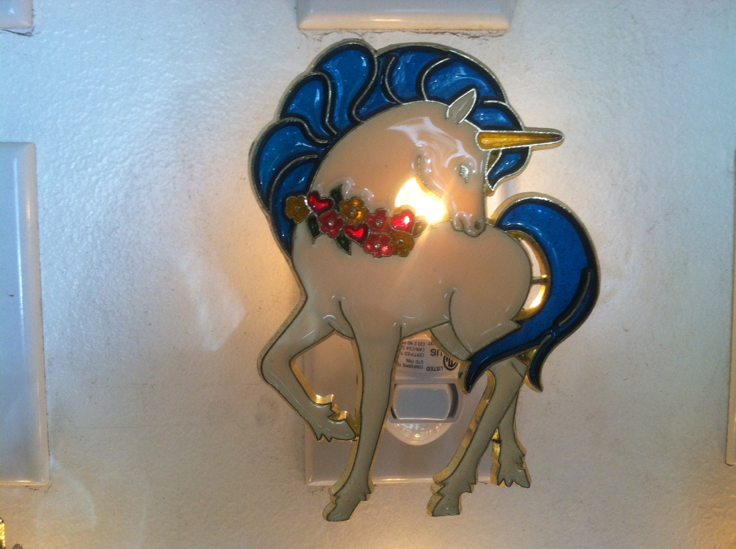 Unicorn Night Light 4 Watt On/off Switch - Etsy