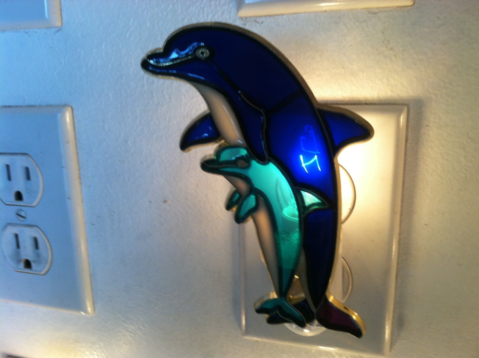 Dolphin Night Light 4 Watt On/off Switch | Etsy