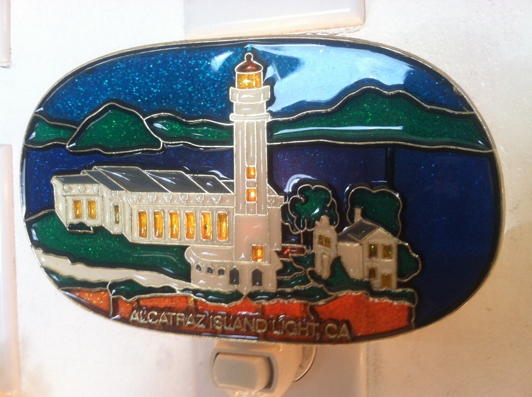 Alcatraz Light House Night Light 4 Watt On/off Switch - Etsy