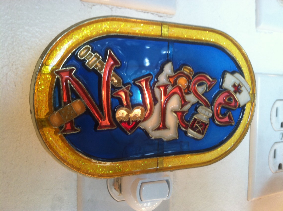 Nurse Night Light With 4 Watt On/off Switch - Etsy