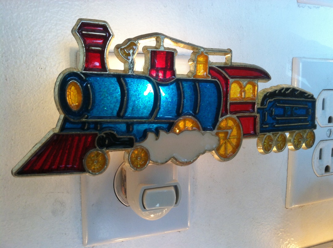 Train Night Light 4 Watt On/off Switch - Etsy