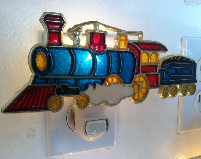 Train Night Light 4 Watt On/off Switch - Etsy