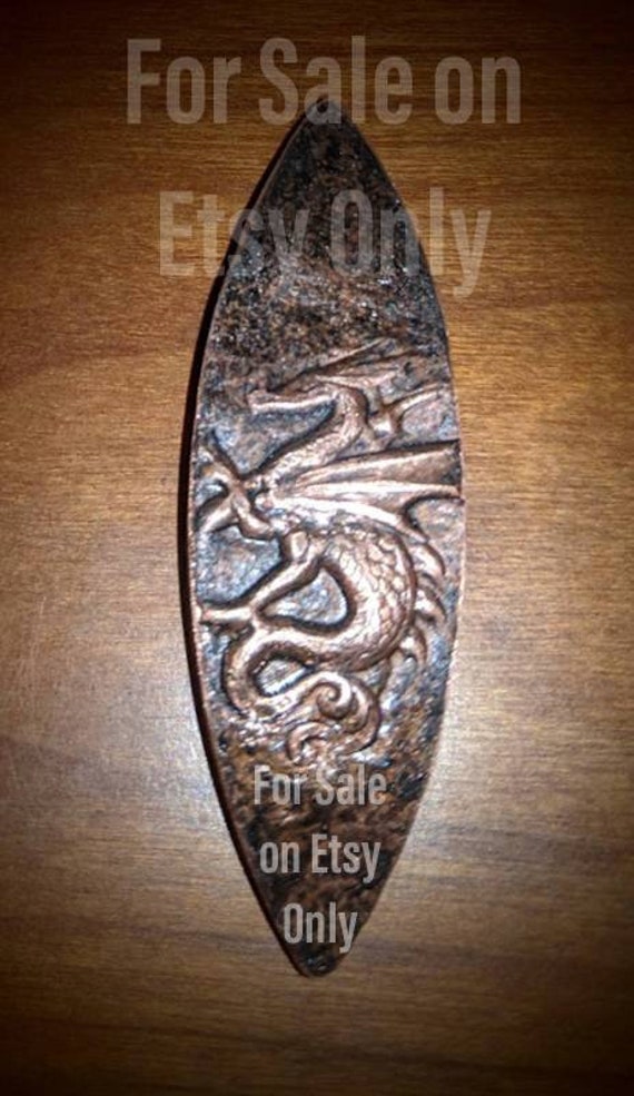 Dragon Copper Tatting Shuttle With or Without Patina. Made to - Etsy