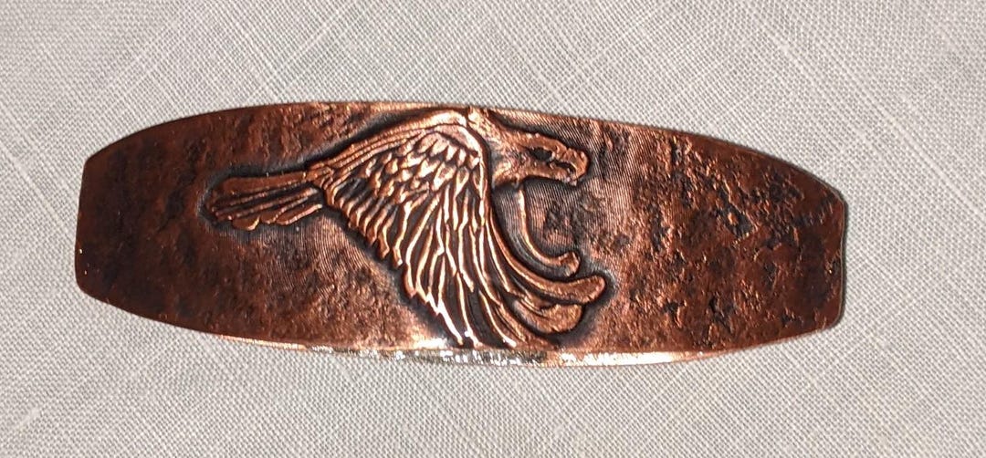 Ready to Ship! the in Flight Copper Tatting Shuttle With Dark Patina ...