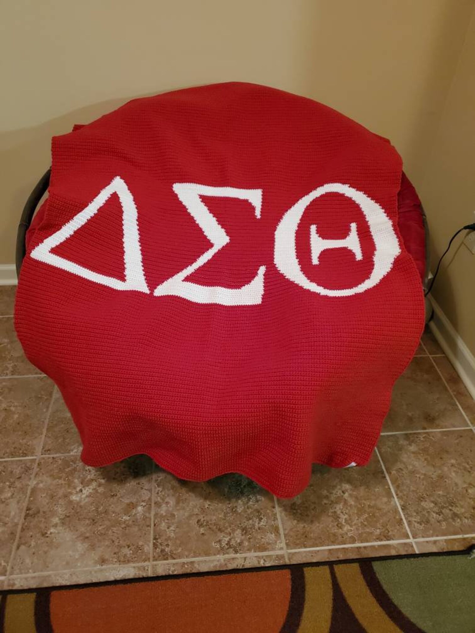 Delta Sigma Theta Sorority Afghans Made to Order - Etsy