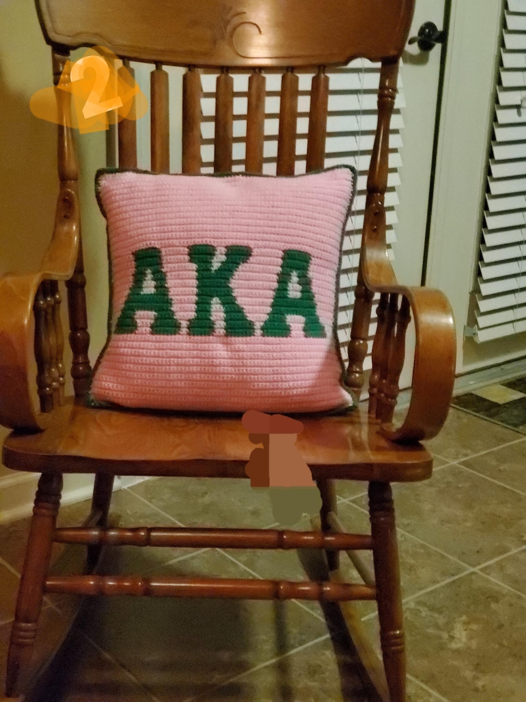 ALPHA KAPPA ALPHA Pillow - Etsy