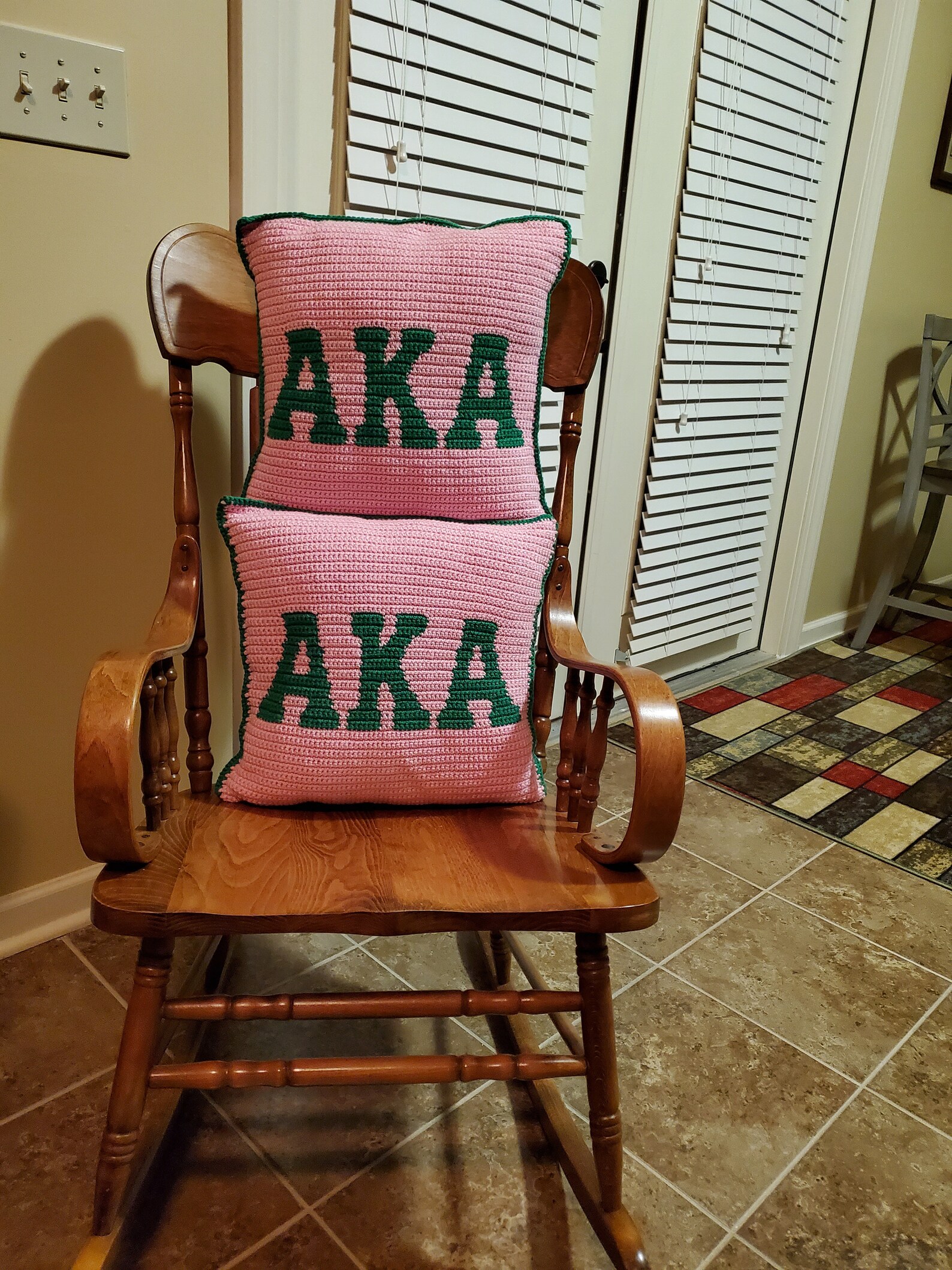 ALPHA KAPPA ALPHA Pillow - Etsy