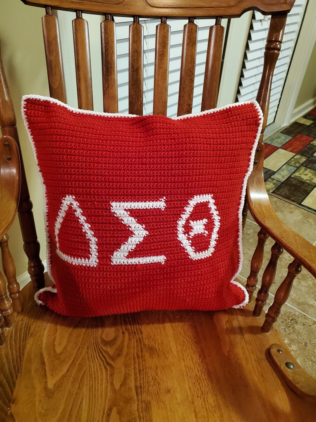 DELTA SIGMA THETA Pillow - Etsy