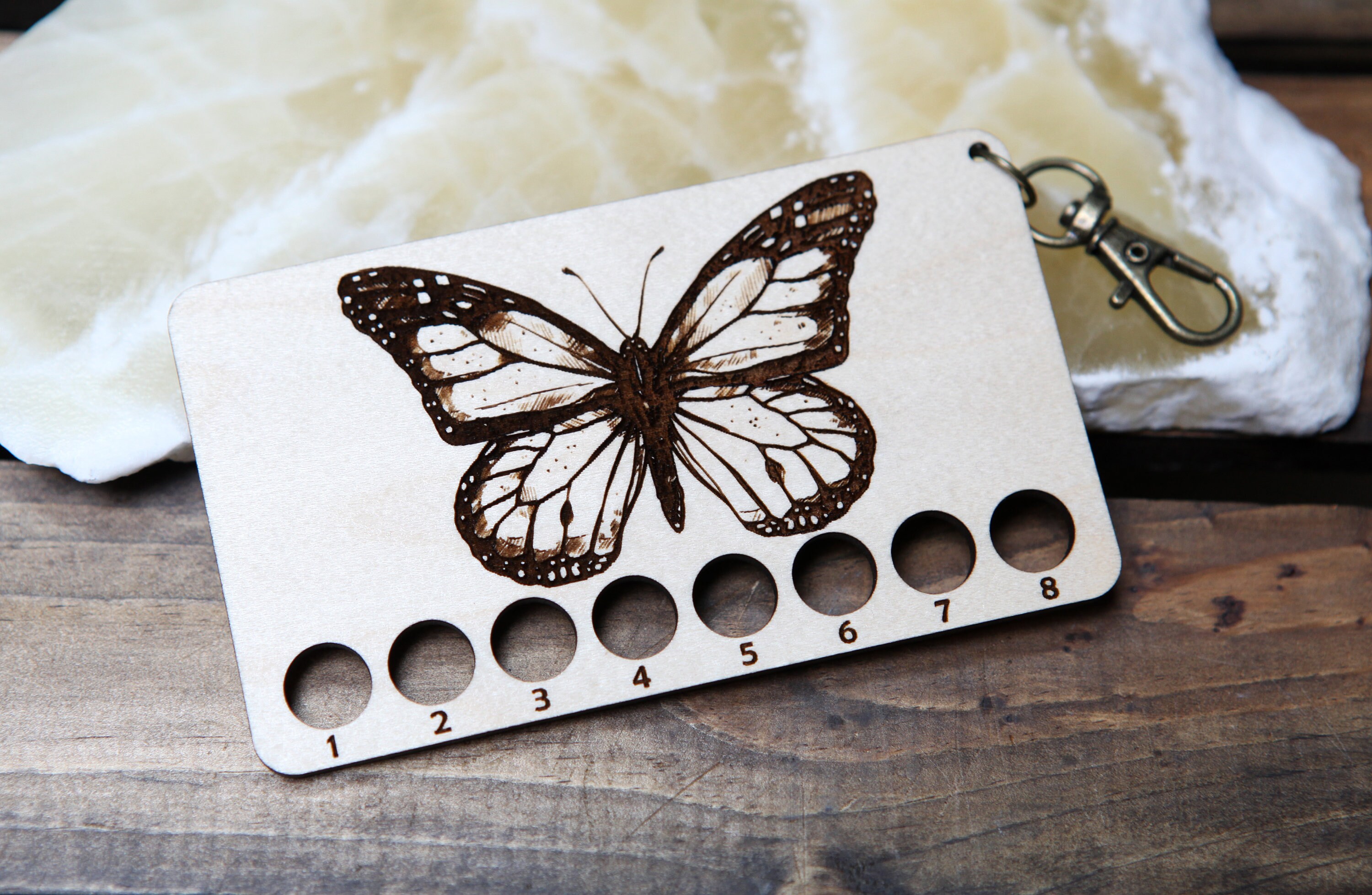 Butterfly Embroidery Floss Thread Storage Holder Rectangle - Etsy