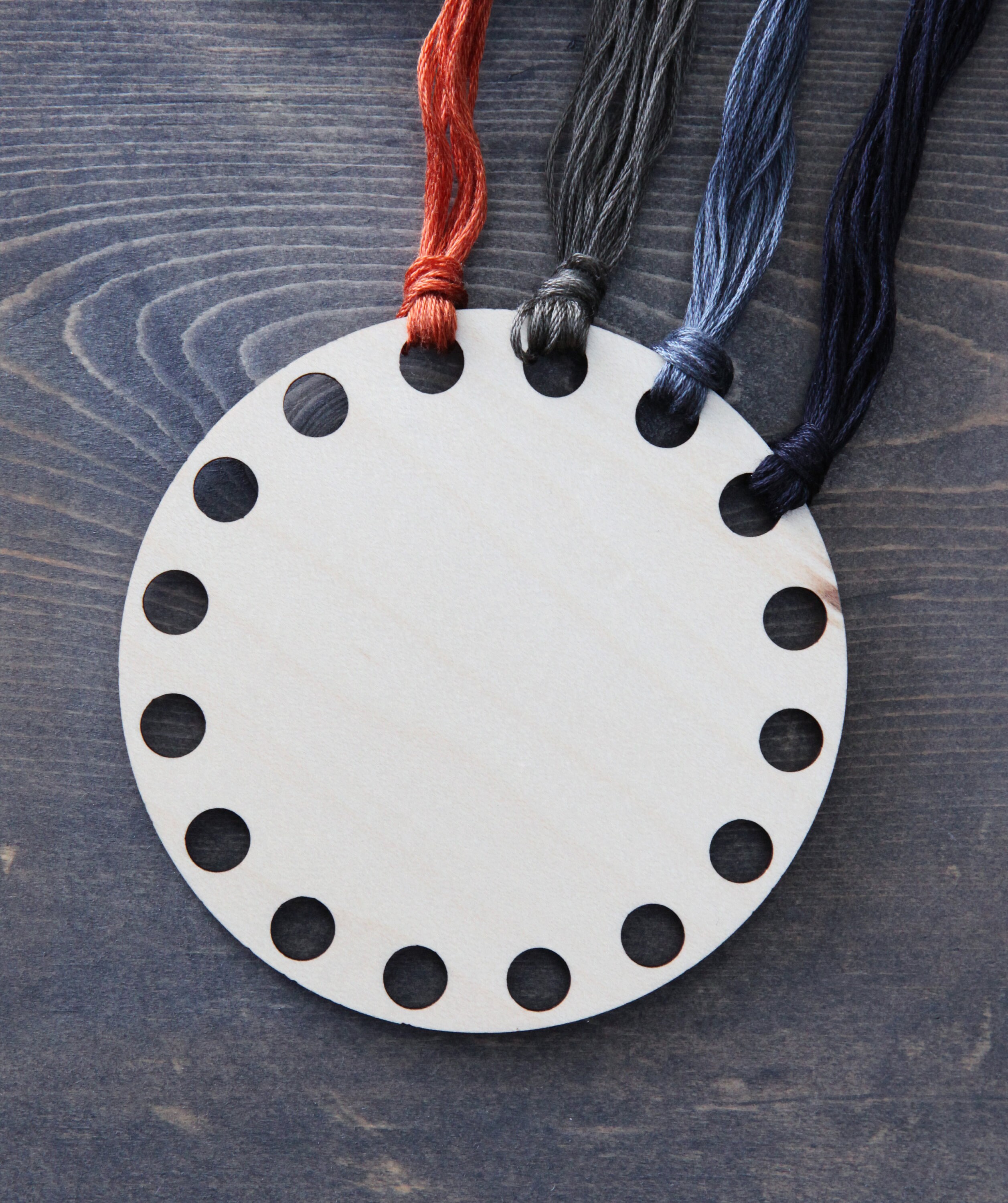 Witchy Cat Embroidery Floss Thread Storage Holder - Witch Cat Face ...