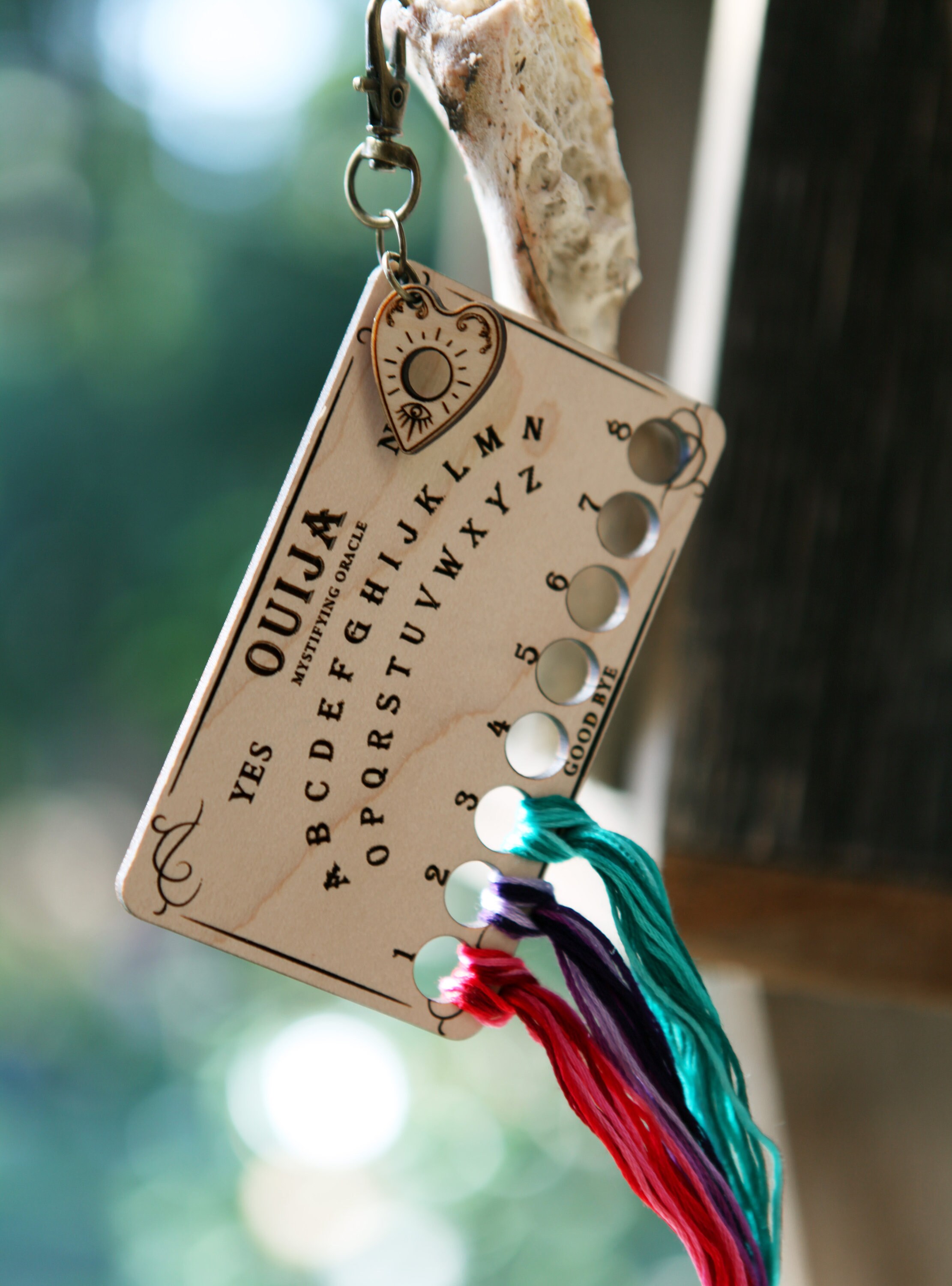 Ouija Board Embroidery Floss Thread Storage Holder With - Etsy