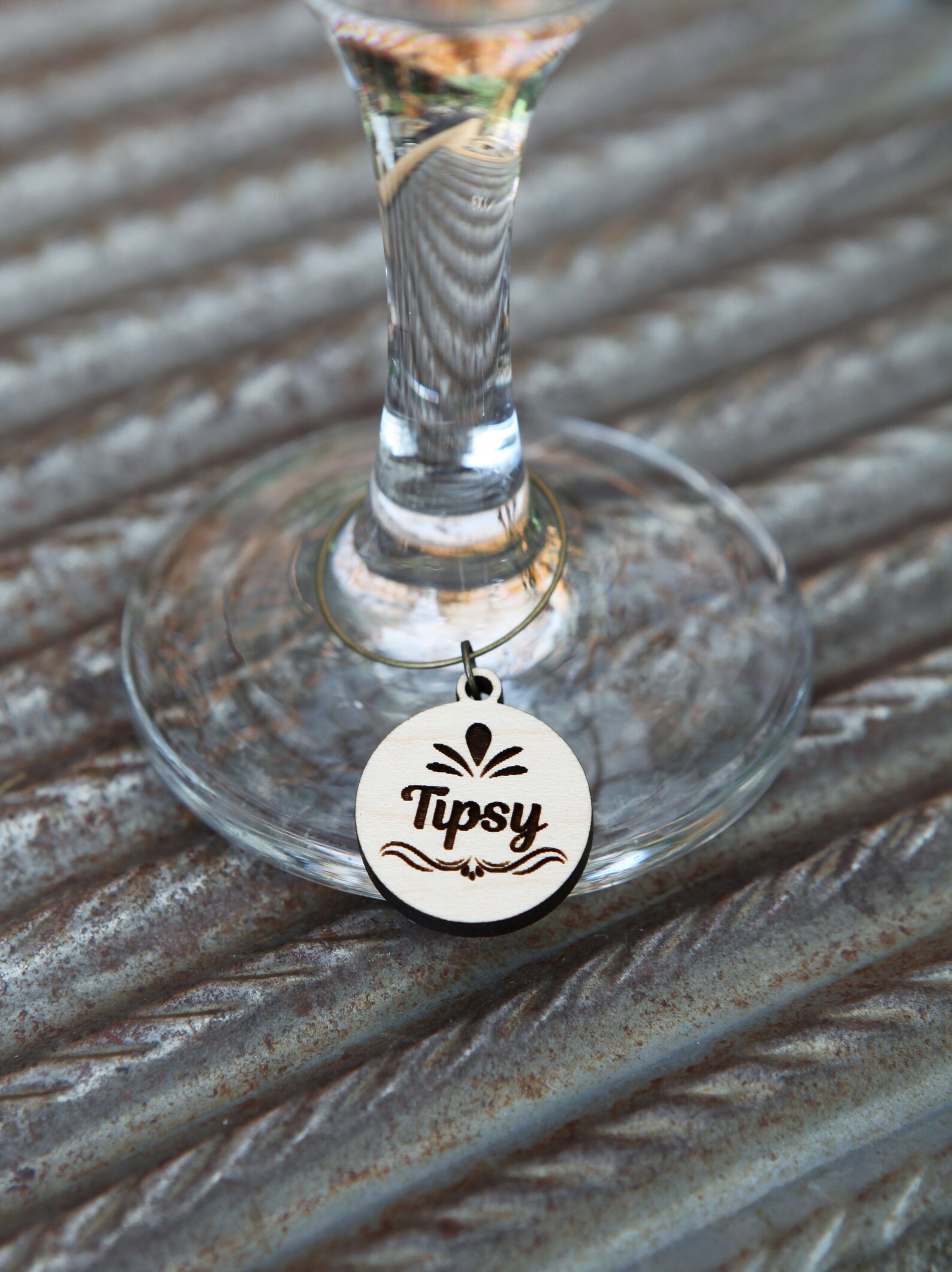Fun Drinking Words on Wood Wine Charms for Wine and Beverage - Etsy