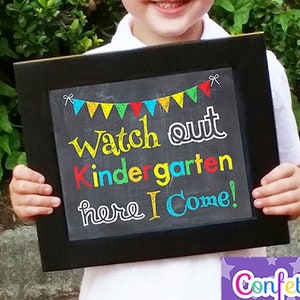 Watch Out Kindergarten Here I Come | Boy | Last Day of Pre-k | Pre-k ...