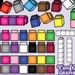 Unifix Cubes Clip Art / Linking Cubes / Counting Cubes / Math ...