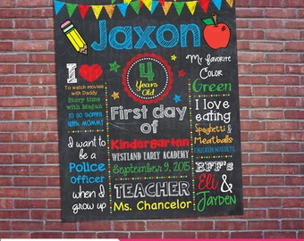 School chalkboard | Etsy