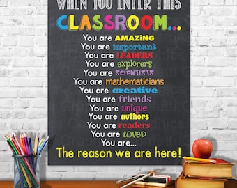 Customized This Classroom Runs on Love Laughter & Lots of - Etsy