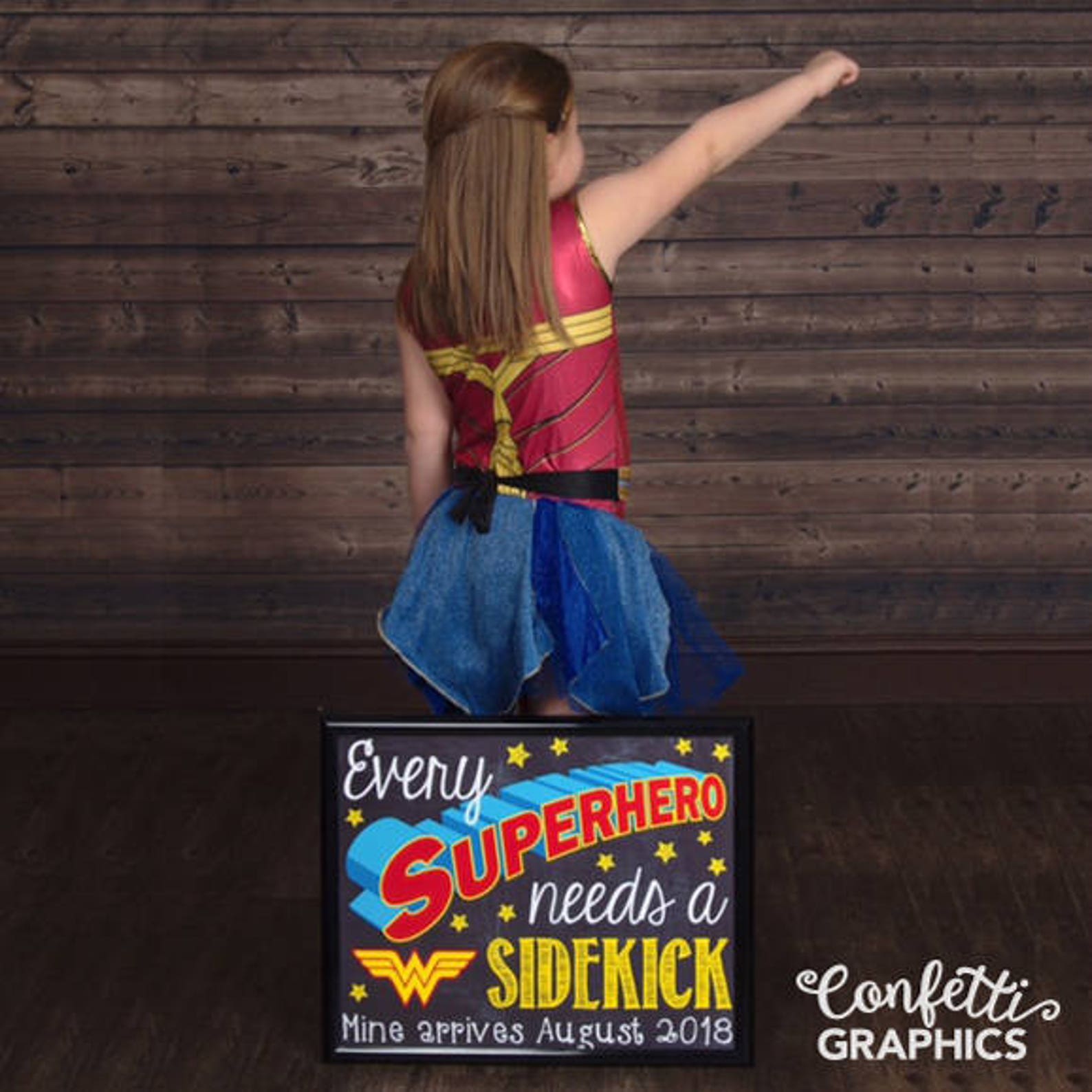 Every Superhero Needs a Sidekick Wonder Woman Mine Arrives - Etsy