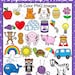 Alphabet Bundle A-Z Phonics Picture Clip Art 52 High Quality Images ...