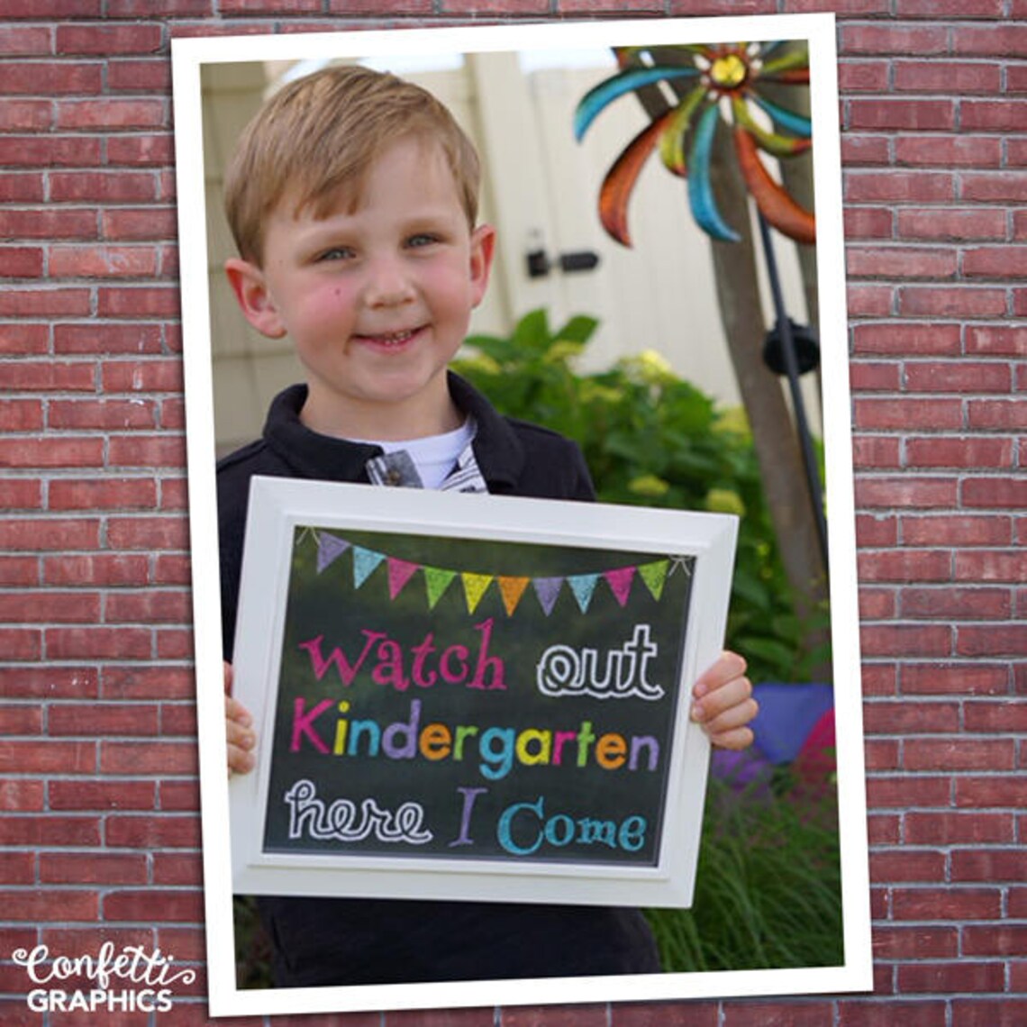 Watch Out Kindergarten Here I Come. Pre-k Graduation Last Day - Etsy Canada