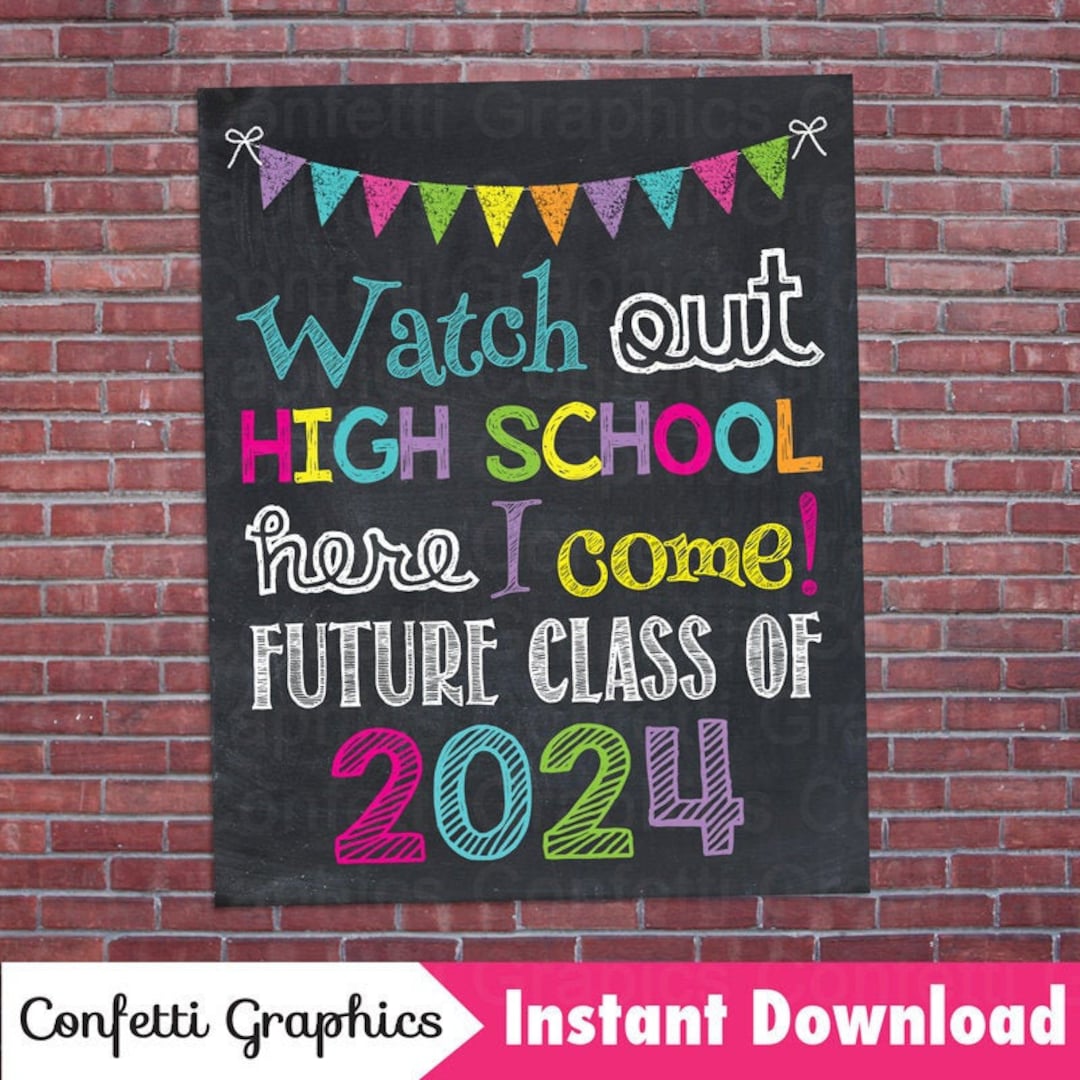 Watch Out High School Here I Come Future Class 2024 / Last Day of 11th ...