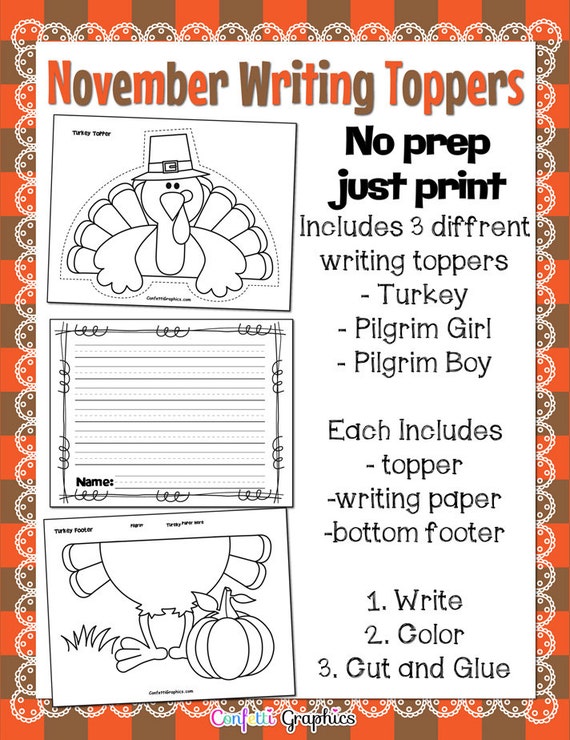 Thanksgiving Writing Paper Printable