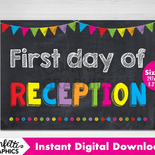 Reception Chalkboard - Etsy