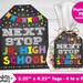 Next Stop Middle School Cards Tags, Labels, School Gift Tags, Last Day ...
