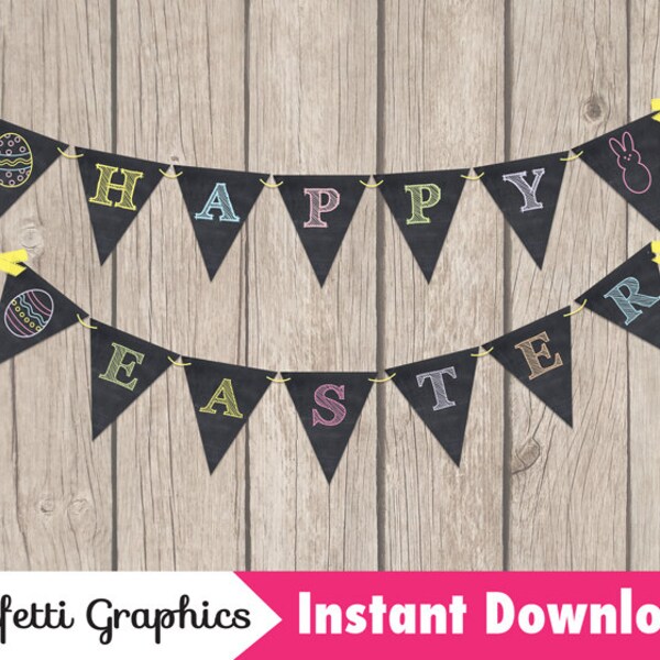 Chalkboard Pennant - Etsy