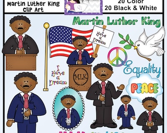Martin Luther King Jr Art - Etsy