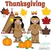 Thanksgiving November Pilgrim Native American Indian Teepee Turkey ...