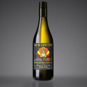 We're Expecting a Little Turkey Fall Thanksgiving October November Baby ...