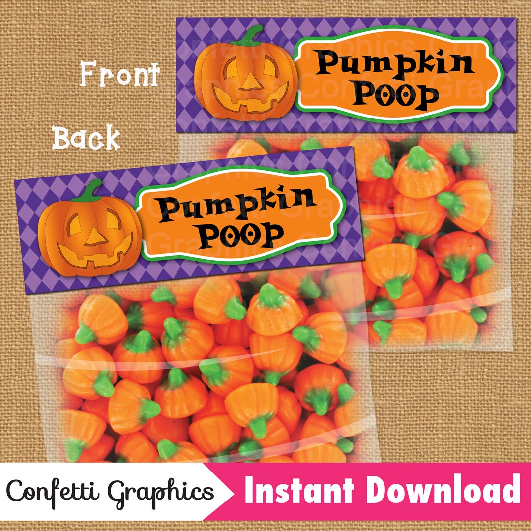 Candy Corn Pumpkin Bag