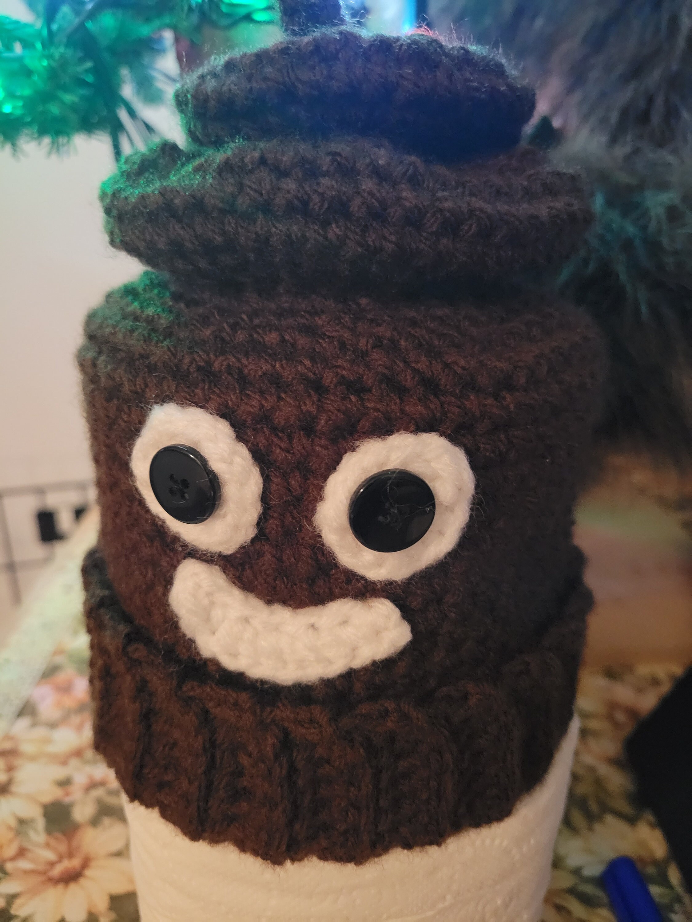 Christmas Poop Hats PATTERN - BONUS Toilet Paper Emoji Covers for 14 ...