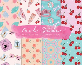 Pool Party Papers - Etsy