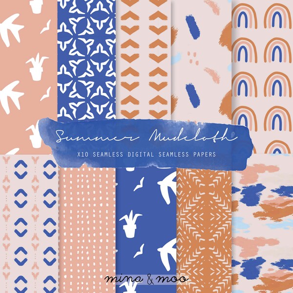 Southwestern Digital Paper - Etsy