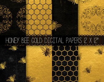 Honey Bee Paper | Etsy