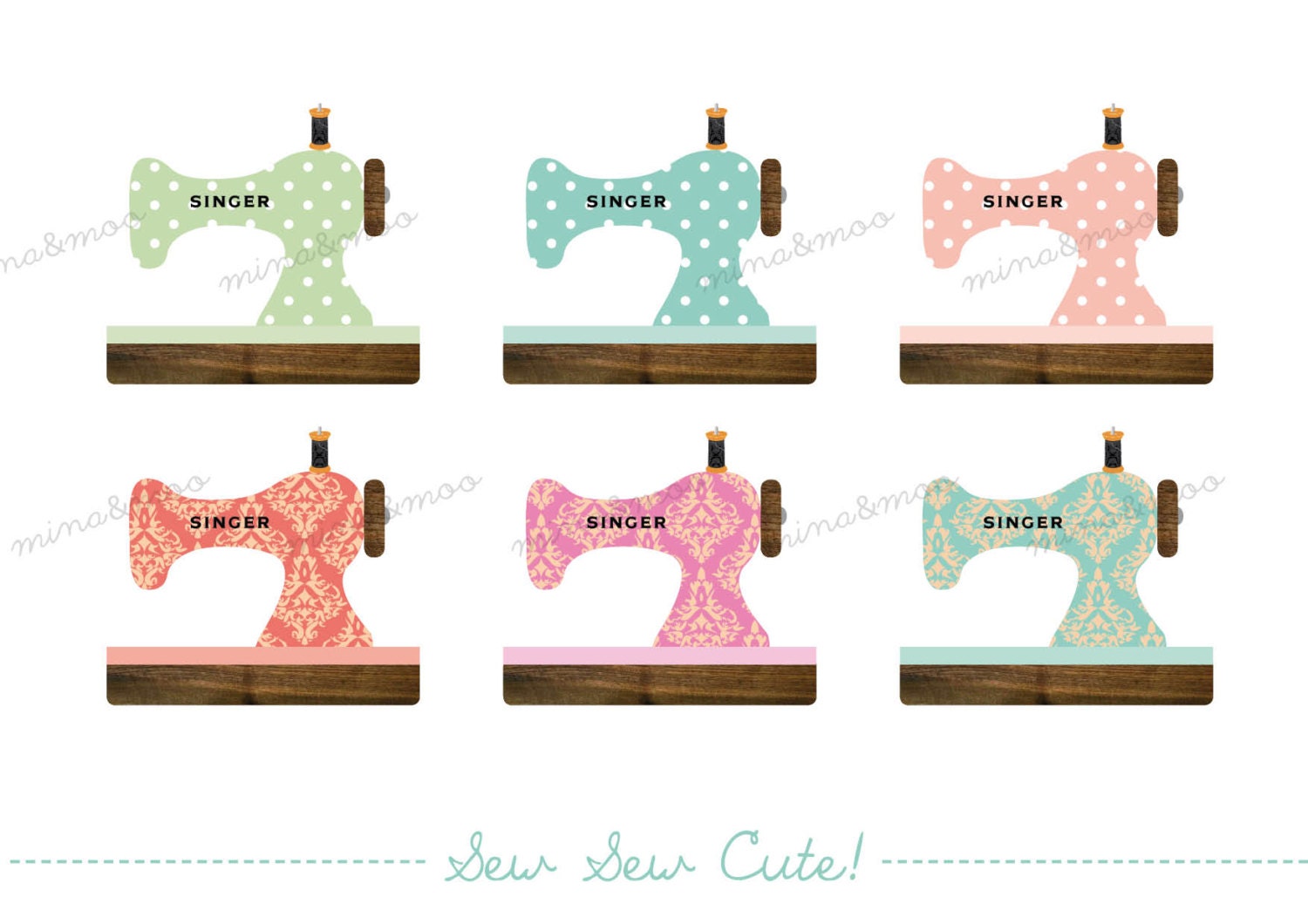 Sewing Machine Sew Cute