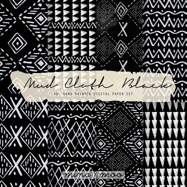 Africa Digital Paper - Etsy