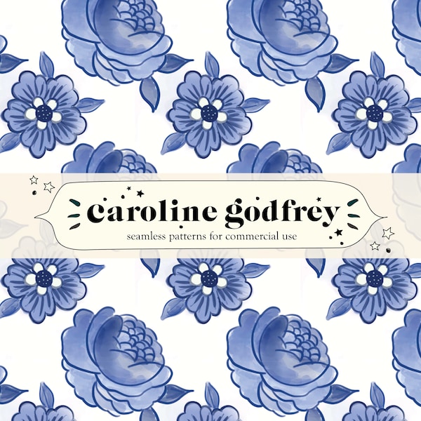 Blue Willow Paper - Etsy