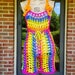 Rainbow Crochet Overalls / Gay Lesbian Bisexual Pride Top / LGBTQ ...