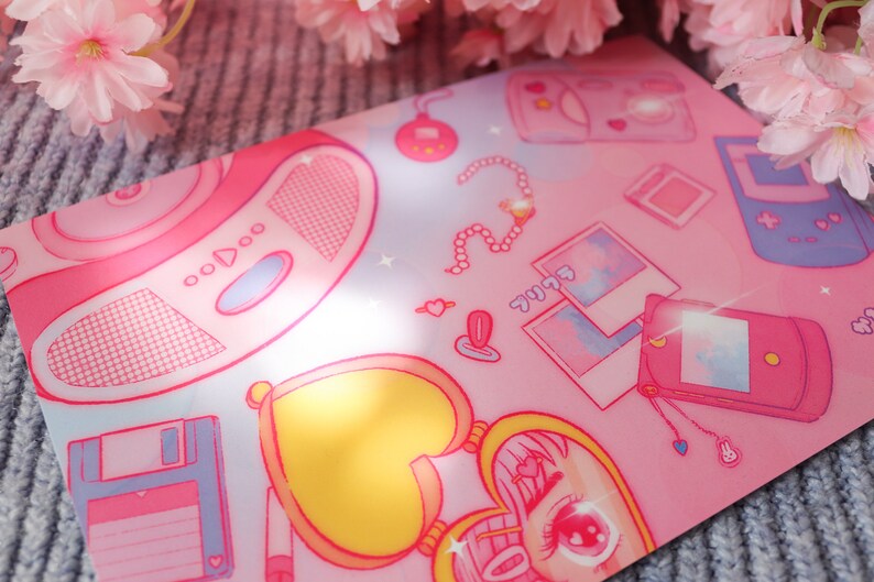 2000s Y2K Japan Bedroom Art Print | Japanese Kawaii 2000s Tech ...