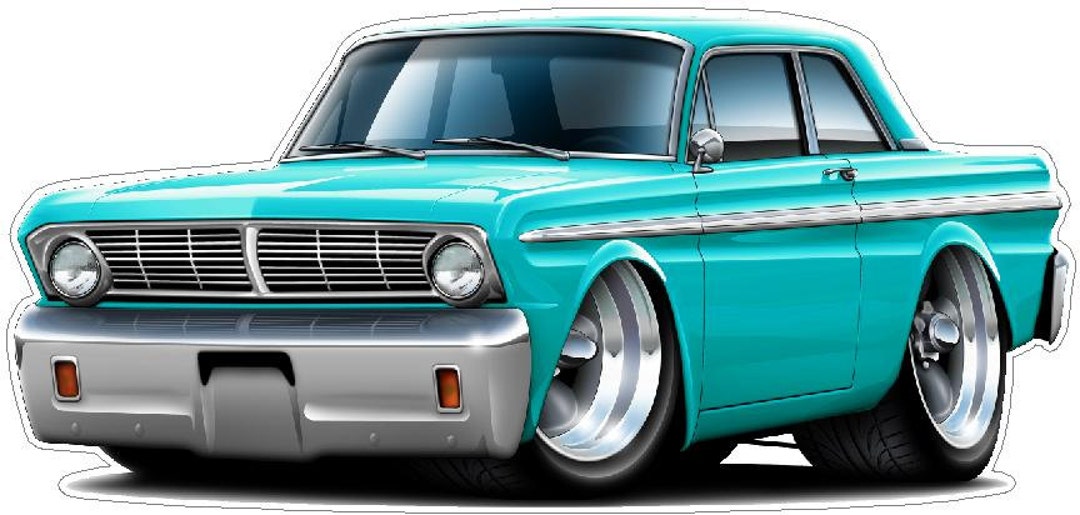 1965 Ford Falcon Vinyl Decal: Officially Licensed Wall Art - Etsy