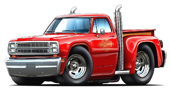 1979 Lil Red Express Truck Wall Decal: Vintage Hot Rod - Etsy Canada