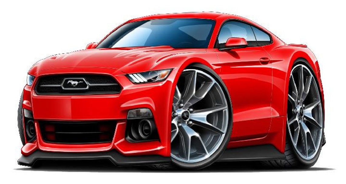 2015 Ford Mustang GT Coyote 302 Vinyl Decal Wall Graphic - Etsy