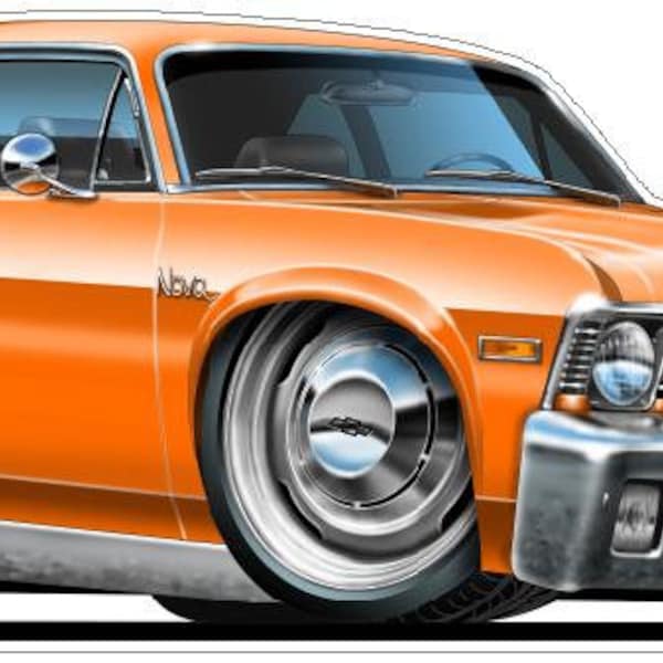 Chevy Nova Decal - Etsy
