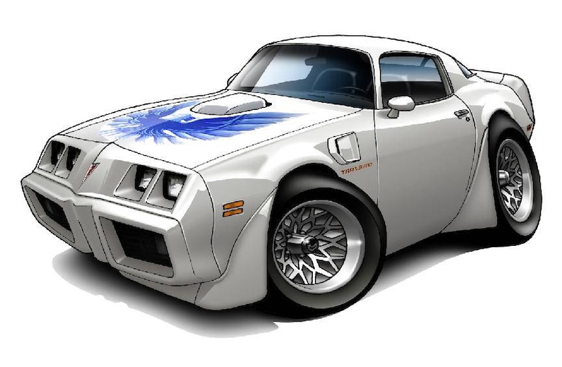 1979-81 Trans Am Wall Decal Vintage Car Decals Classic Car | Etsy